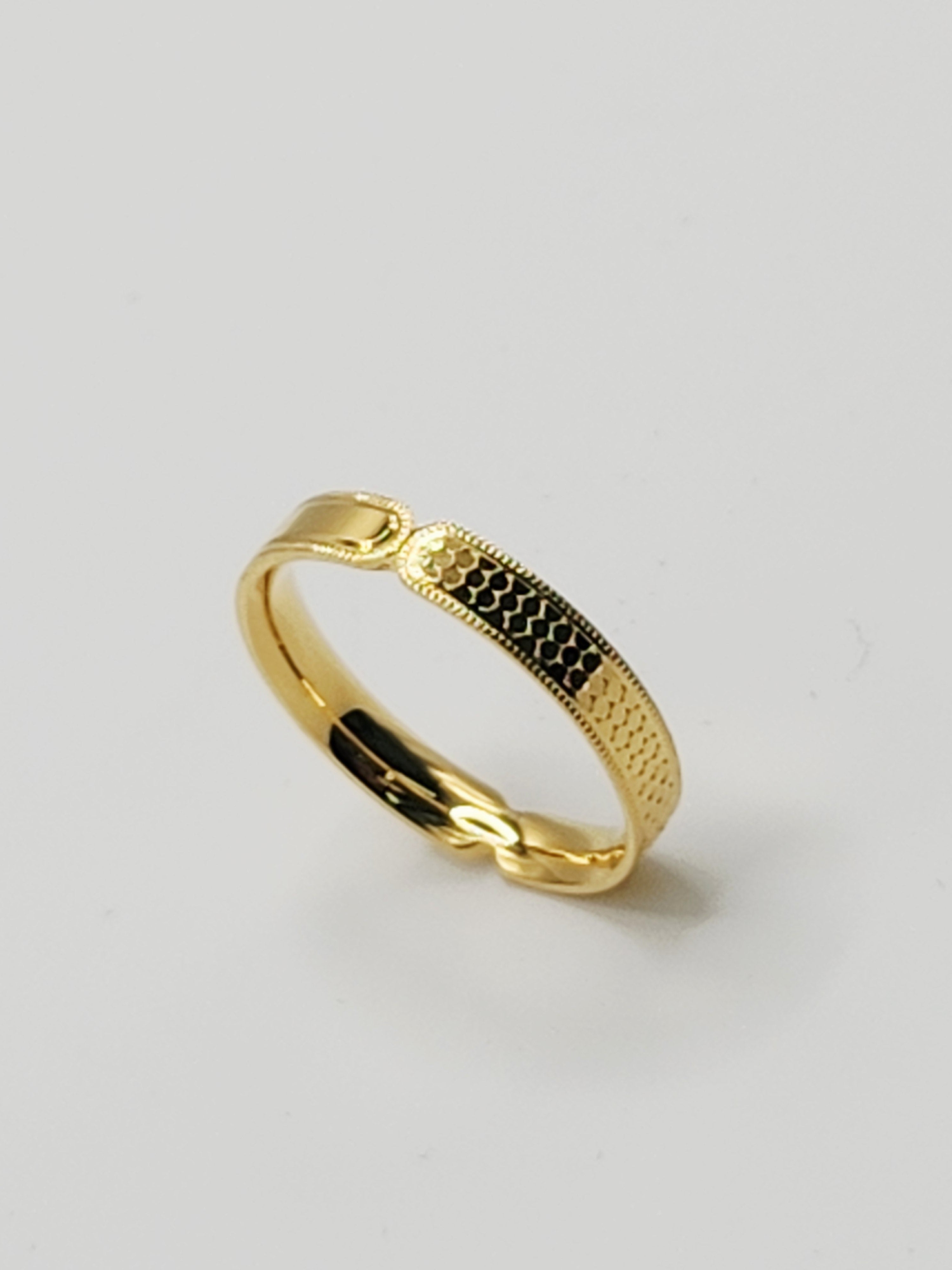 Snowy 22K / 916 Gold - Inspire Chieti Julia Ring - 5.53 gm – Snowy SG ...